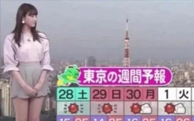The rise of female TV anchors wearing skirts?Someone almost ran out of ...
