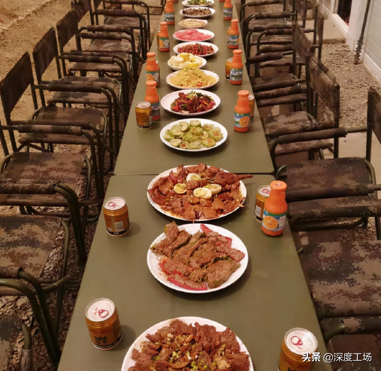 Indian General: The Indian army's food is very extravagant, and the ...