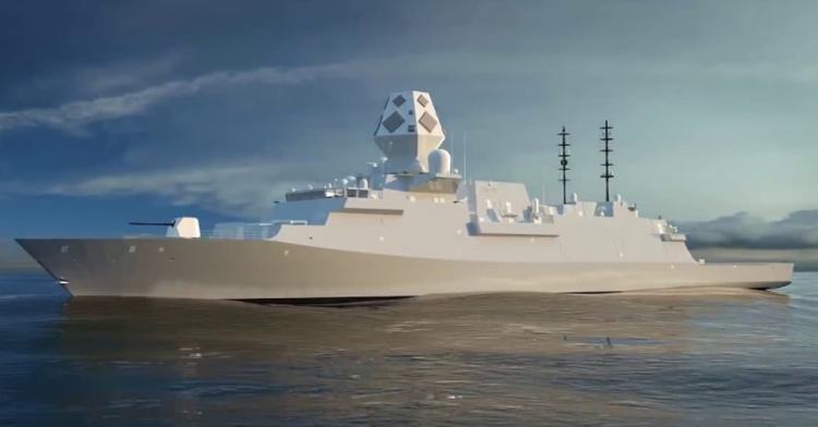 Build an 8800-ton super frigate?The combat power exceeds 26 type ...