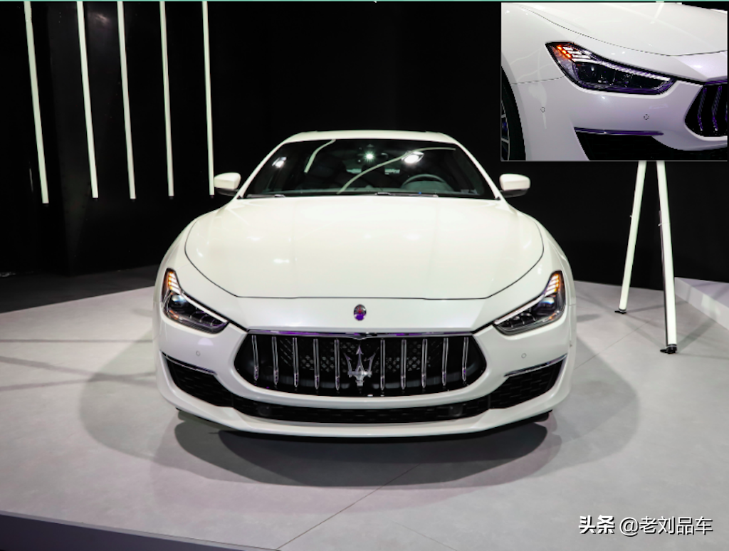 Almost one million Italian luxury brand Maserati Ghibli is equipped ...