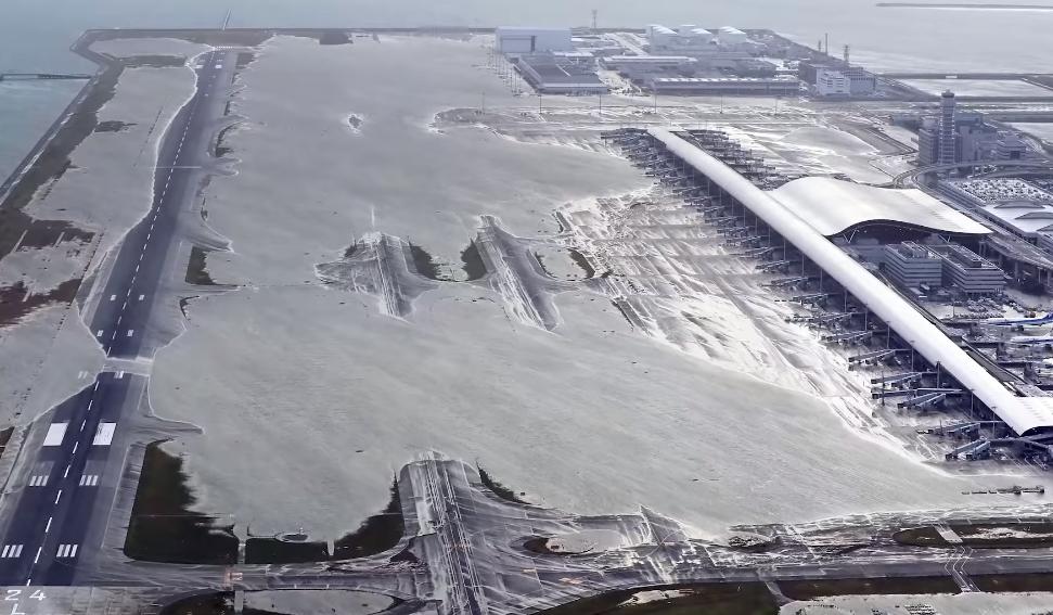 Japan's US$20 billion Kansai Airport is sinking and may disappear in ...