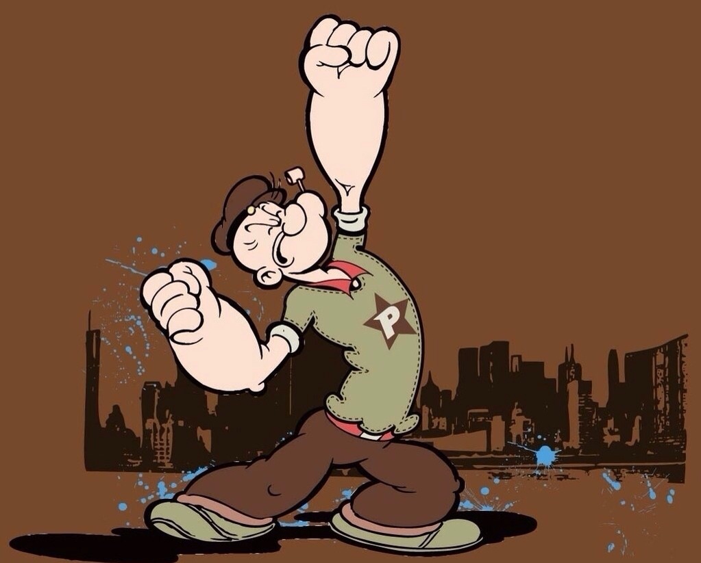 Popeye's archetype: a thin body but a boxing master, lost 3 times in 95 ...