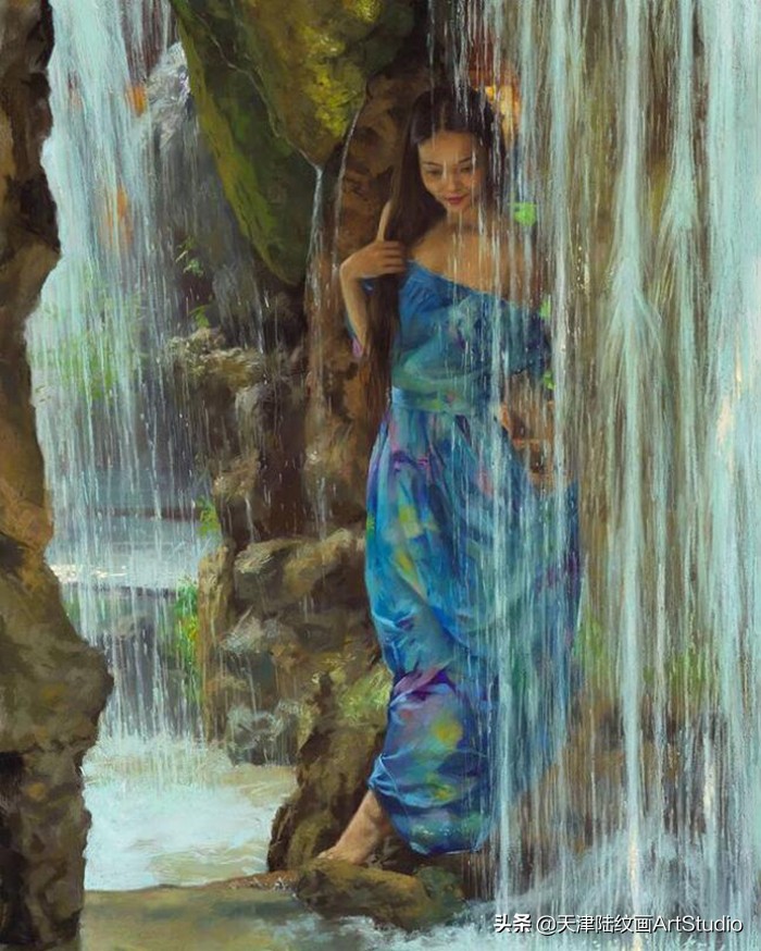 The unparalleled beauty of the human body in the painting, the ...