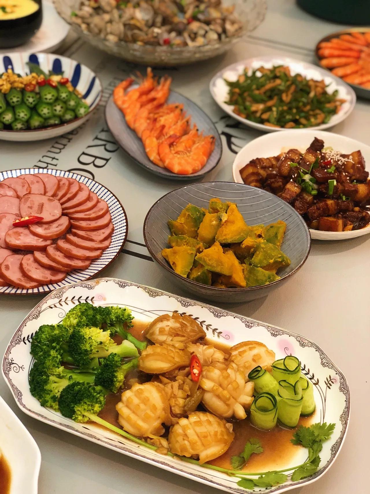 The highest standard of family banquet, exquisite display will do what ...