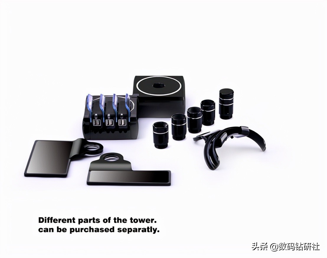 Virgo will love the storage charging tower, the desktop will never be ...