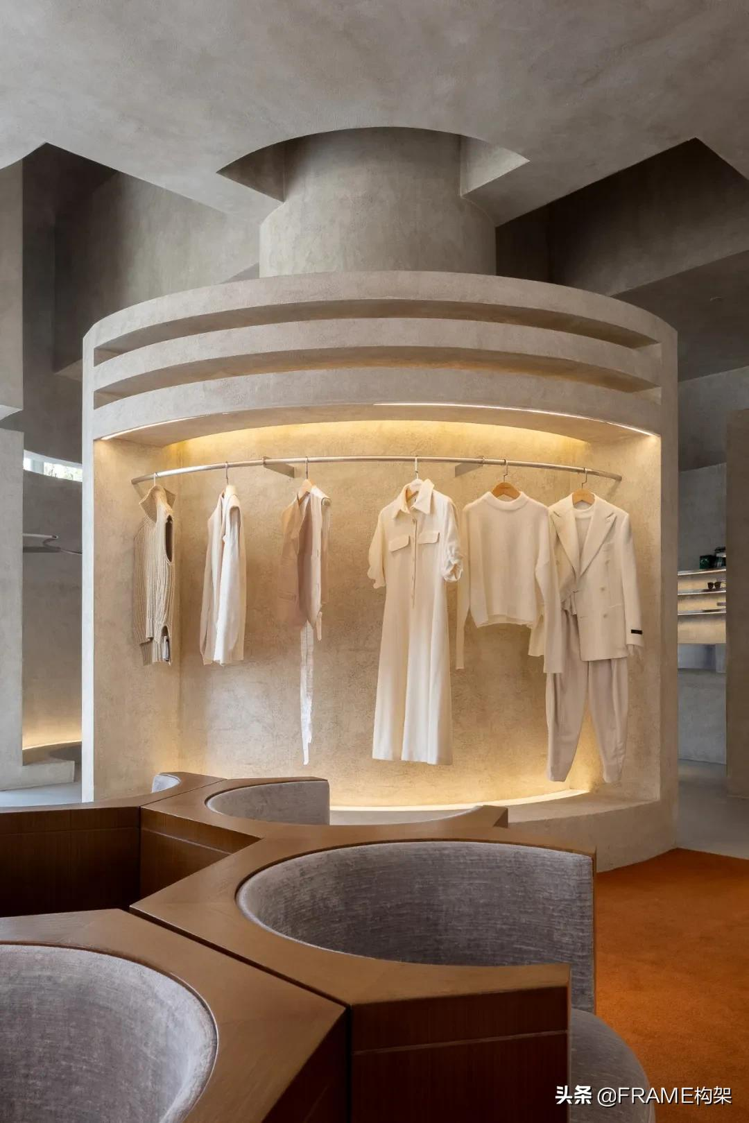 The retro-futuristic buyer shop AUDREY, the space design expresses the ...