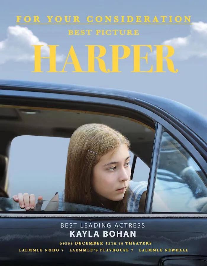 "Universal Films" movie "Harper" is selected as Oscar to be released in ...