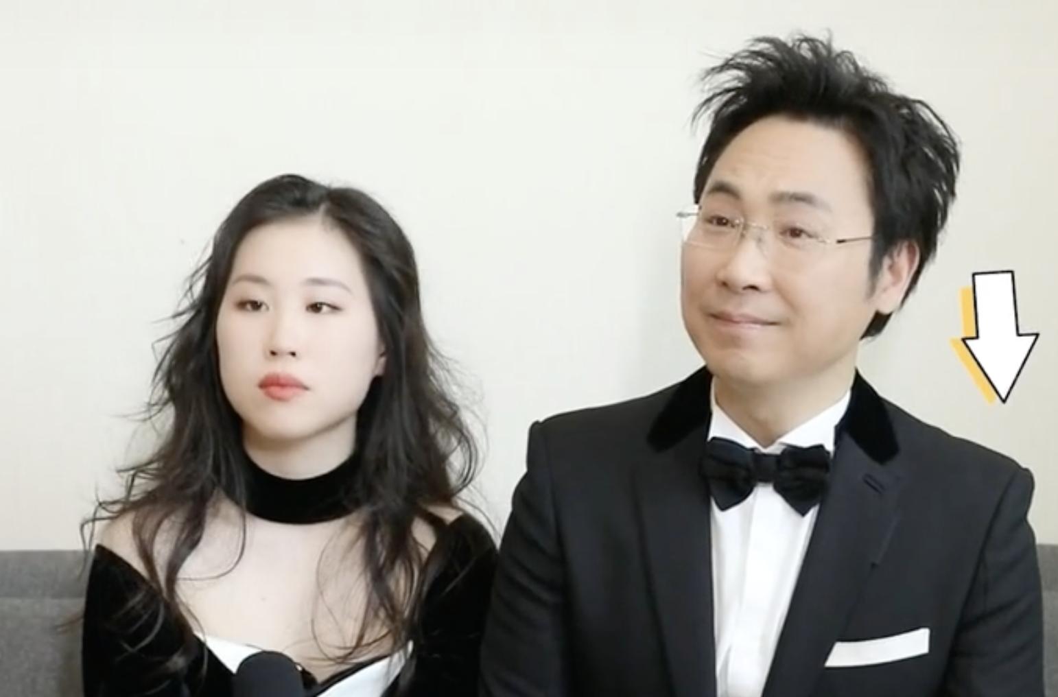 Liao Changyong is in the same frame as his 18-year-old daughter, and ...