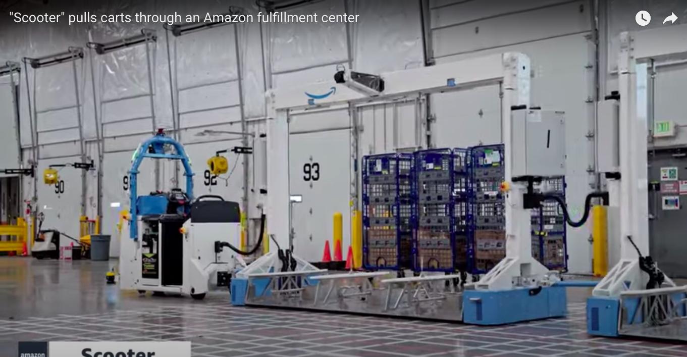 Amazon's new employees: warehouse robots Ernie and Bert - iNEWS