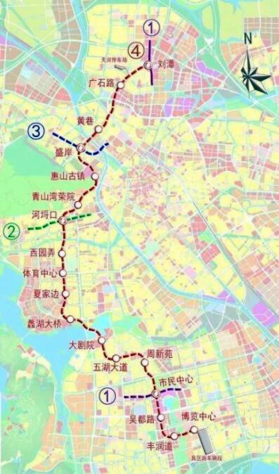 Wuxi will usher in a subway line, which will be constructed in two ...