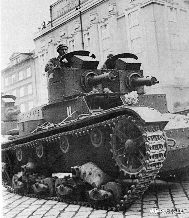The Polish 7TP light tank of World War II can match the German tanks ...