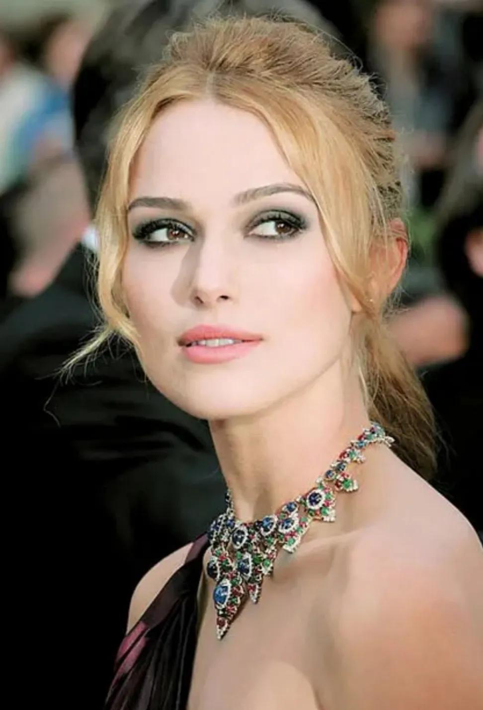 British actress Keira Knightley - heroine of "Pirates of the Caribbean ...