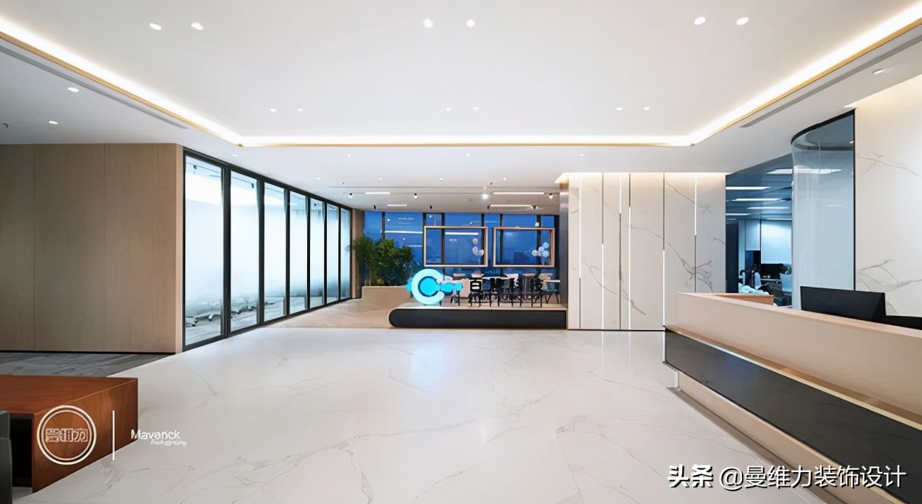 Simple and neat, Baihui Technology Office Appreciation - iNEWS