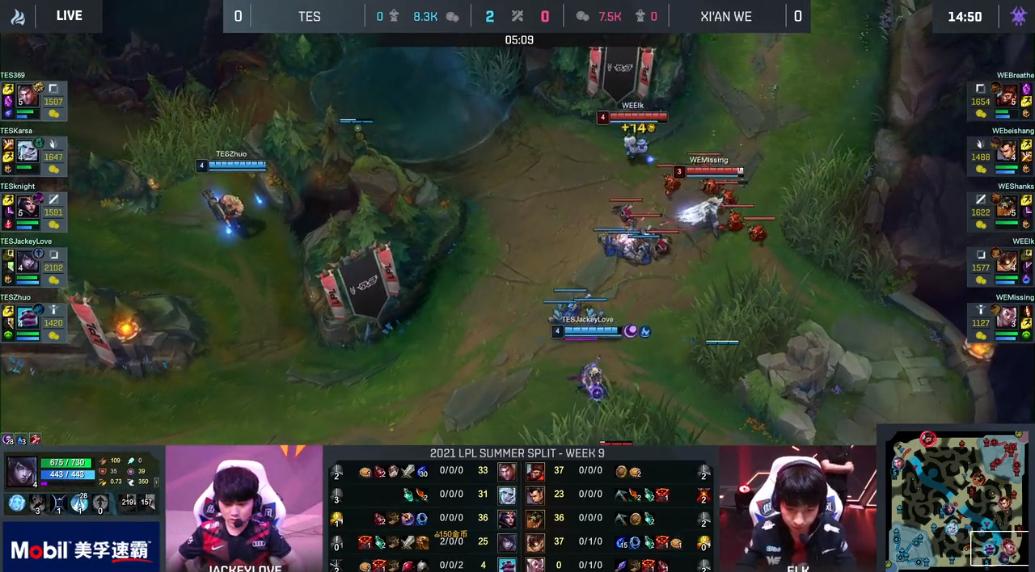 Another "monster" was born in the middle of LOL. After level 6, the ...