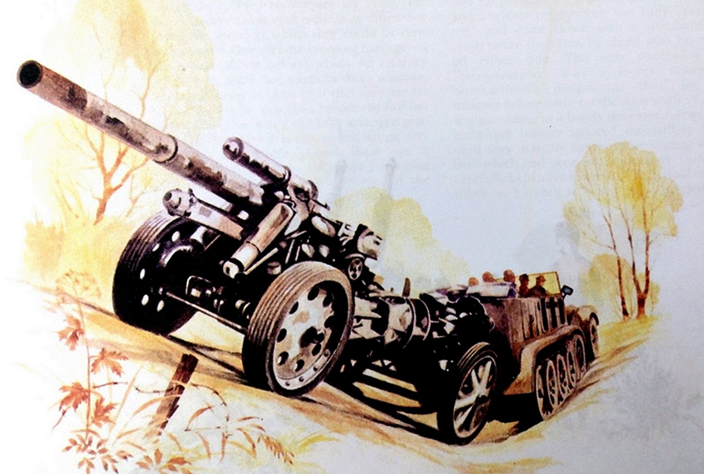 150mm s.FH18 howitzer of German artillery in World War II - iNEWS