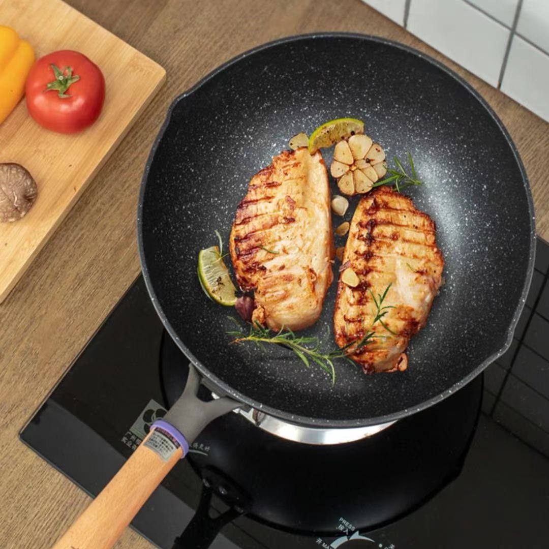 One minute to teach you to identify the real medical stone non-stick ...