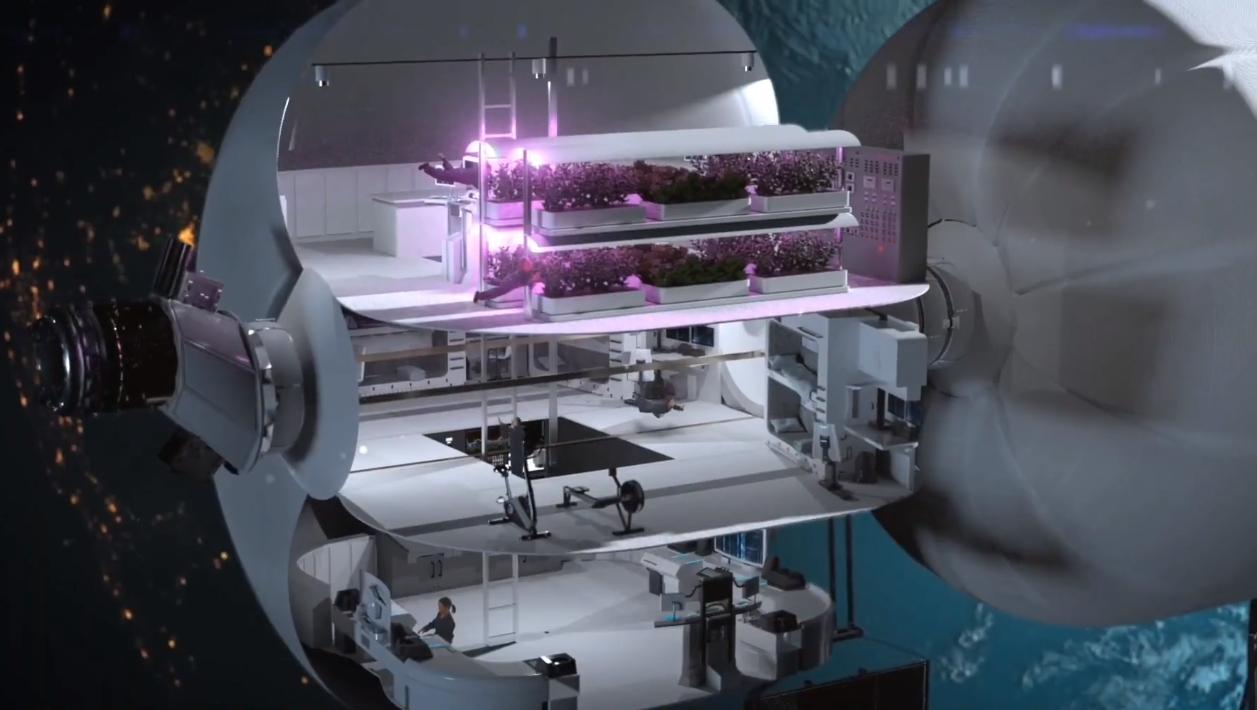 Blue Origin and Boeing announced the construction of the "Orbital Reef ...