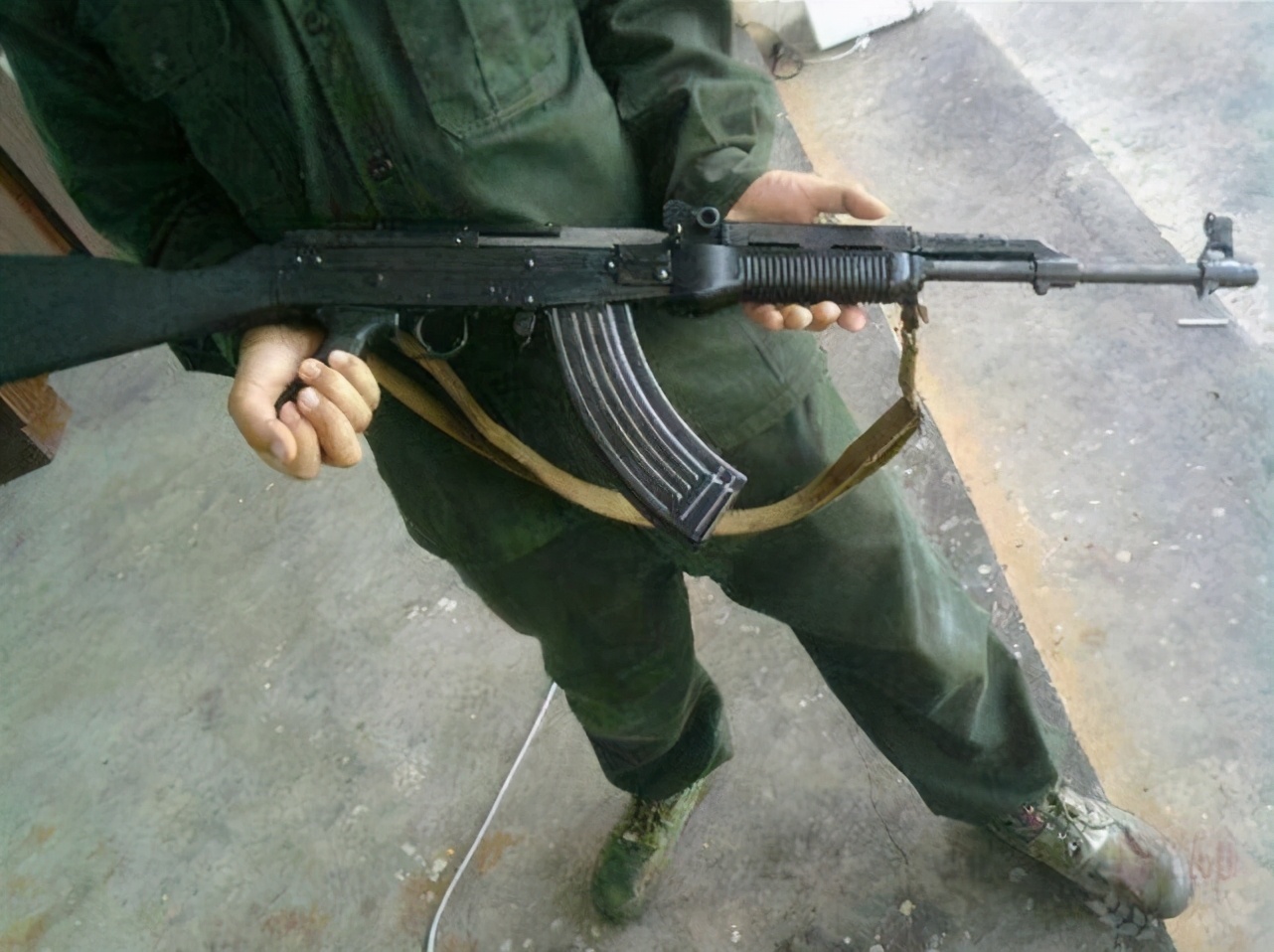 The strongest version of the 81-bar rifle: equipped with a heavy-duty ...