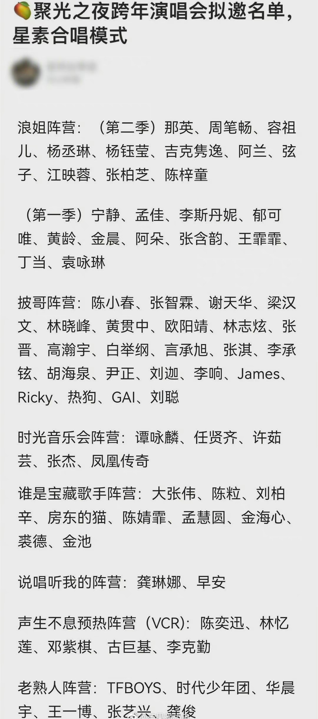 Hunan Satellite TV New Year's Eve party plans to invite Alan Tan, Eason ...