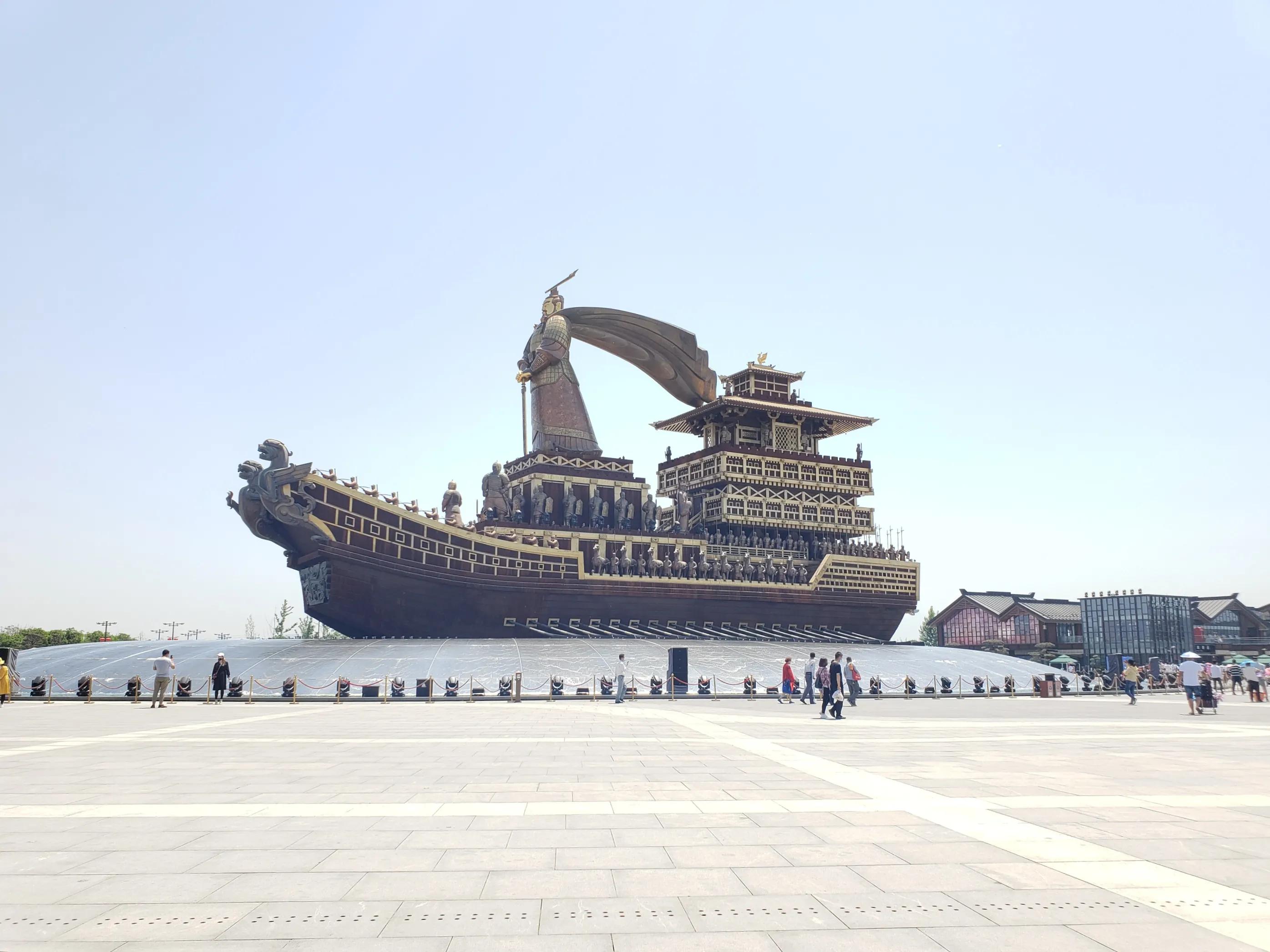Xi'an Kunming Pool·Qixi Park is so beautiful!A place to witness love ...