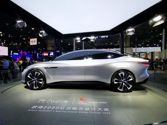 SAIC Roewe R-Aura concept car is released, this design is amazing to me ...