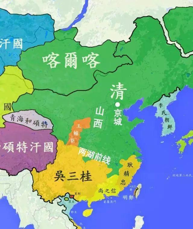 After Wu Sangui rose up to fight against the Qing Dynasty, his momentum ...