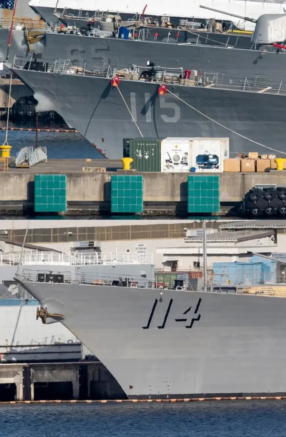 U.S. ships adopt new low-visibility hull numbers: give us trouble and ...
