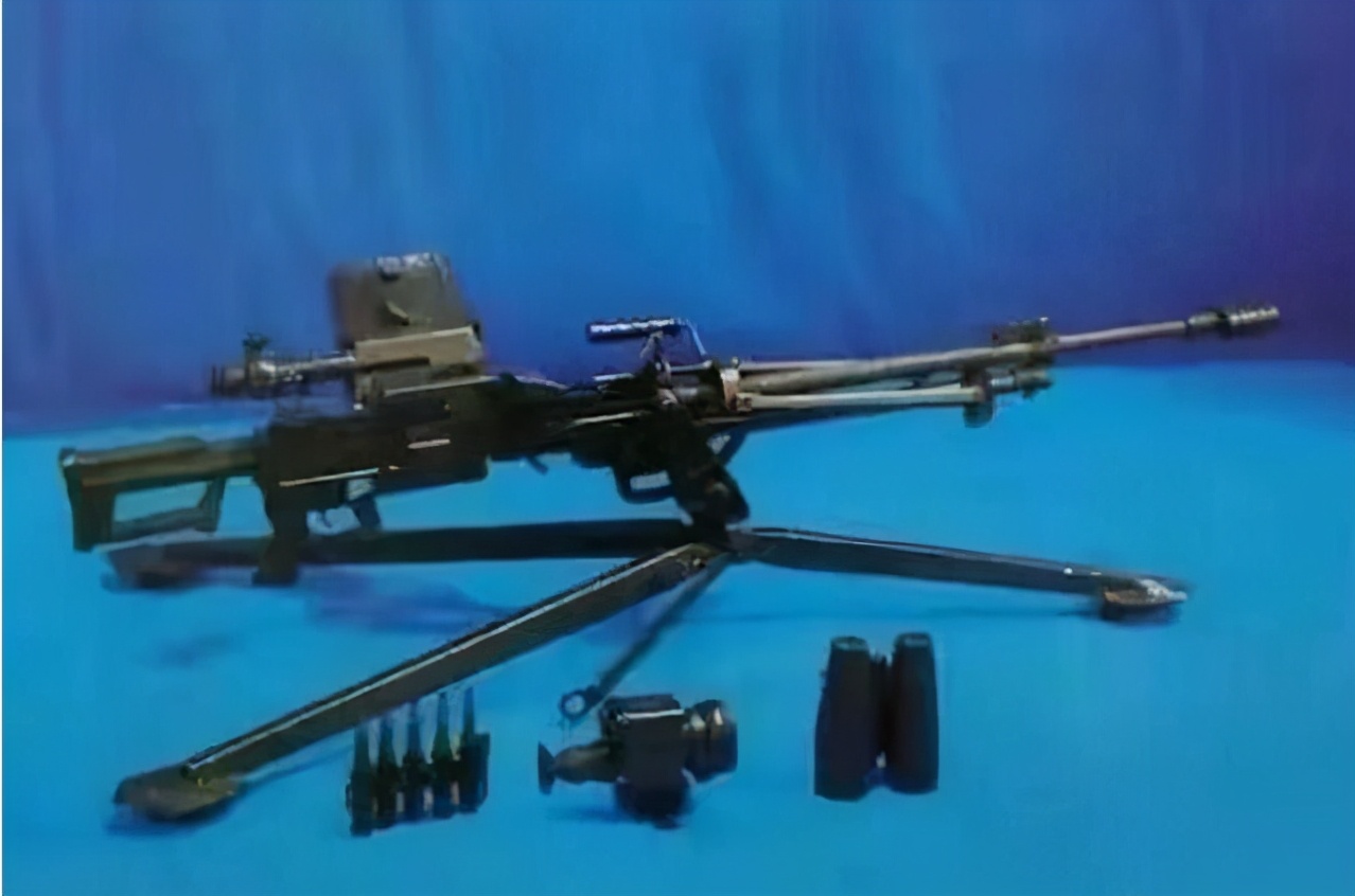 The People's Liberation Army issued a new heavy machine gun! Another 9. ...