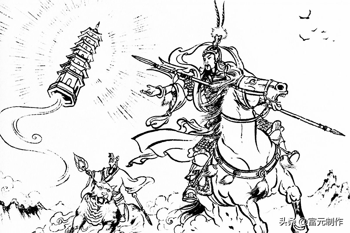 Legendary Tota King Li Jing: Western Kunlun apprentices to learn art ...