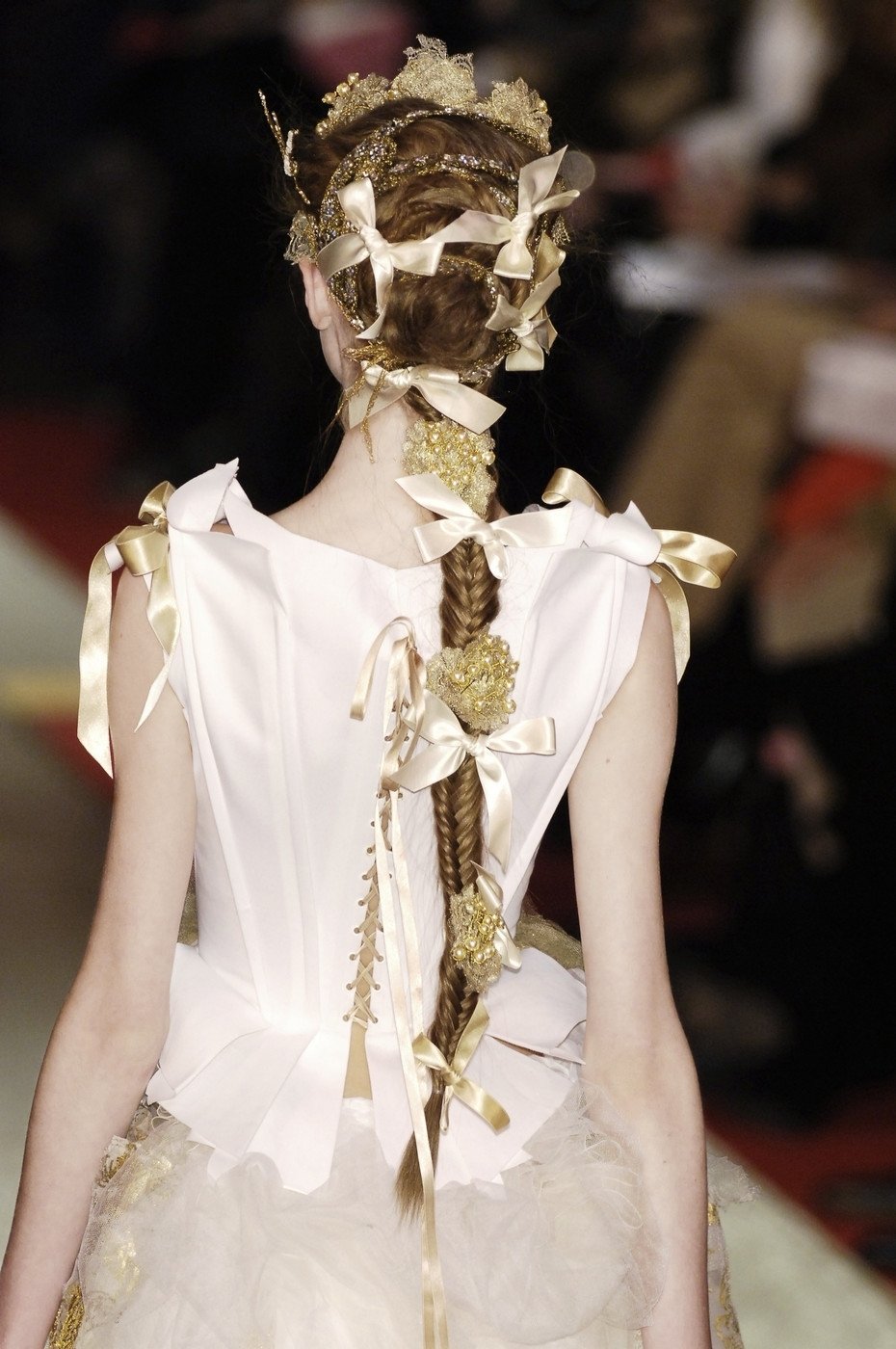 Russian supermodel Vlada Losyakova walks the show - iMedia