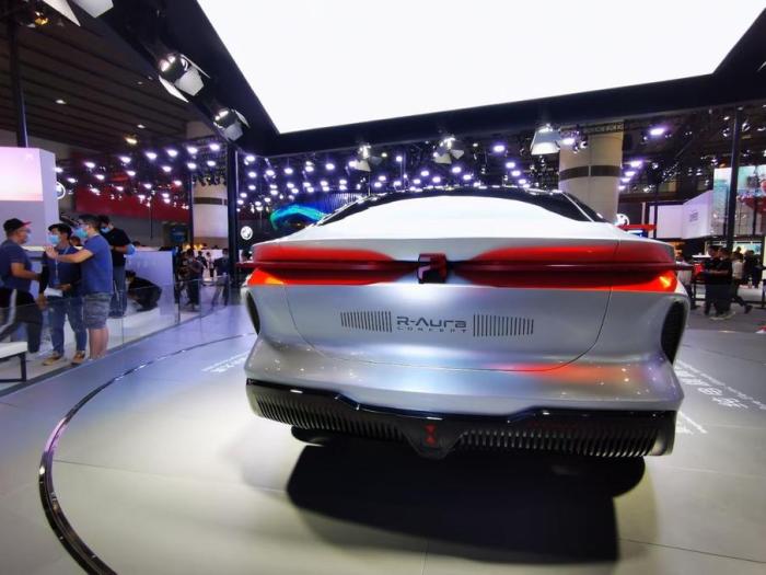 SAIC Roewe R-Aura concept car is released, this design is amazing to me ...