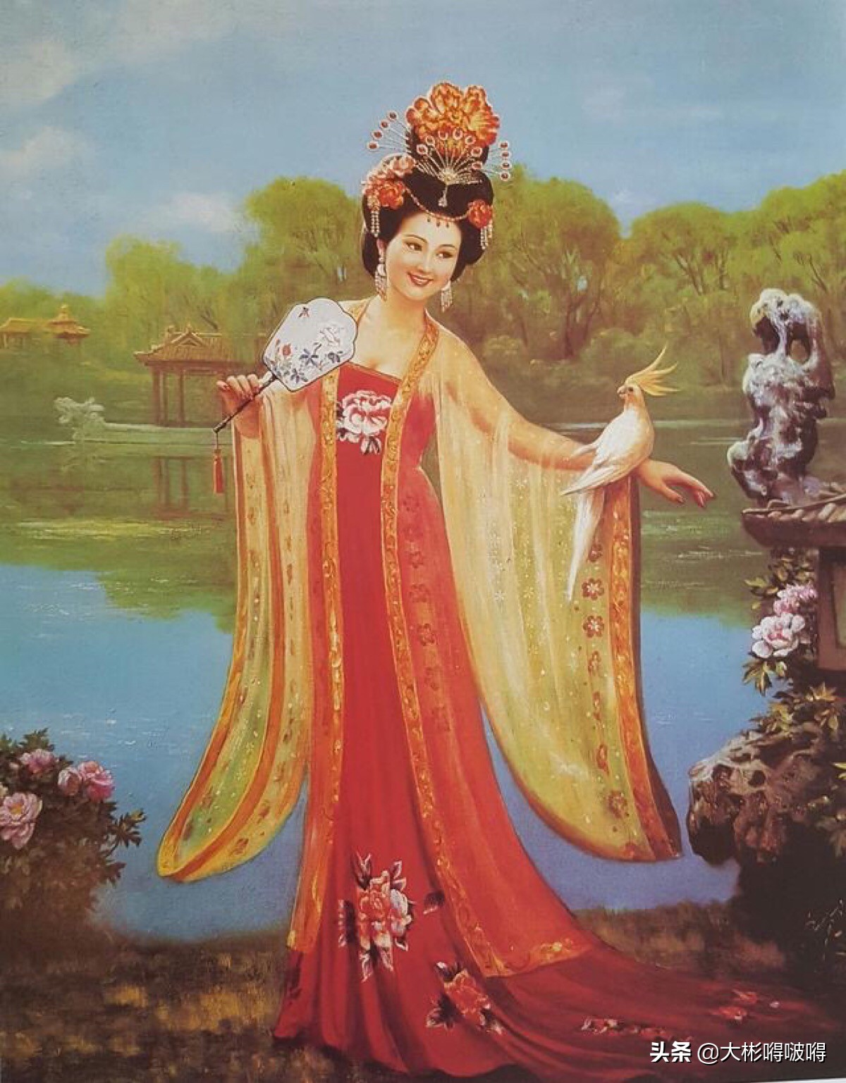 Emperor Xuanzong of the Tang Dynasty dominated Concubine Yang for 18 ...