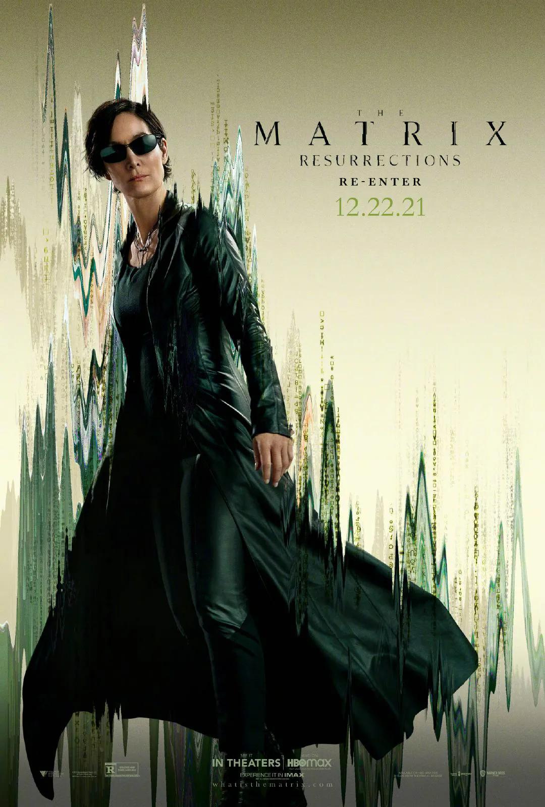 "The Matrix 4: Matrix Restart" releases character posters - iNEWS