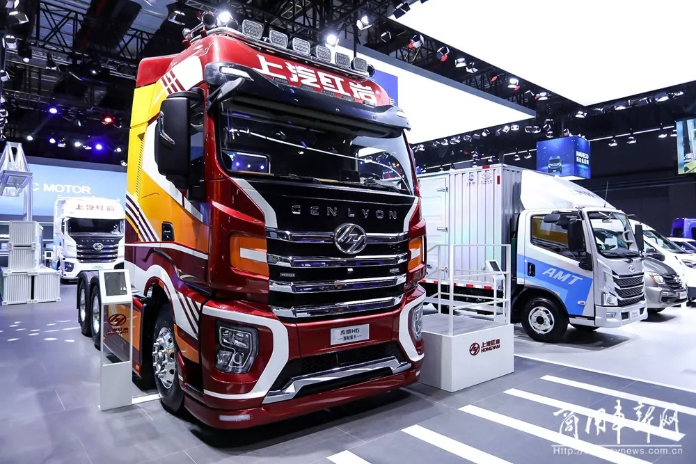 C-bit smart heavy truck debut!SAIC Hongyan uses software to define ...