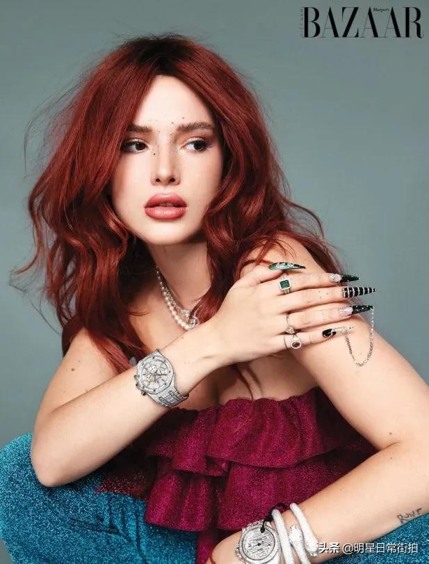 Cool, plump and charming foreign beauty!Actress Bella Thorndon's Bazaar ...