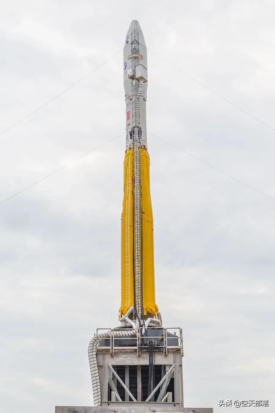 The Minotaur 1, a rocket modified from stock missiles during the Cold ...