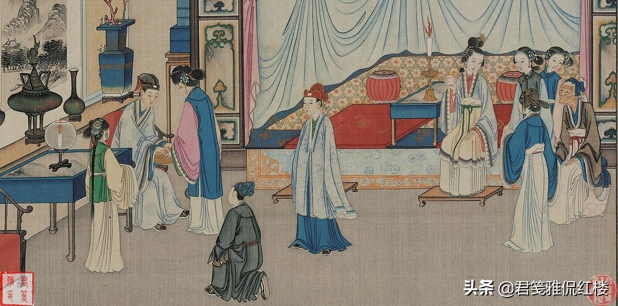 The grandmother of Jia Baoyu's grandmother Li is not sensible, but the ...