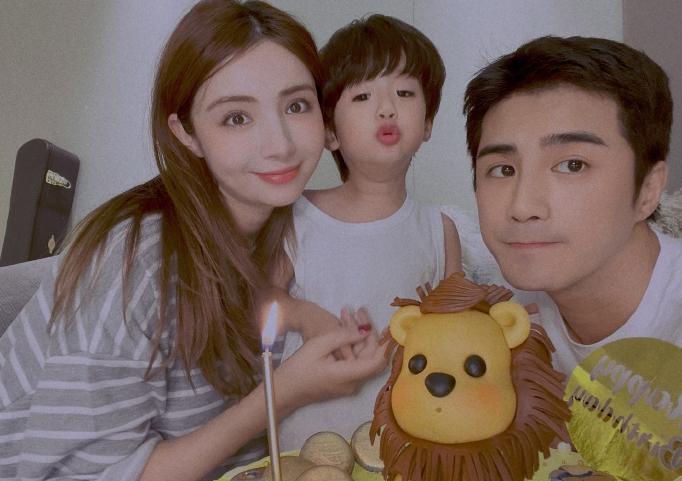 Jiang Chao's birthday, Madina sent blessings, son with big eyes and ...