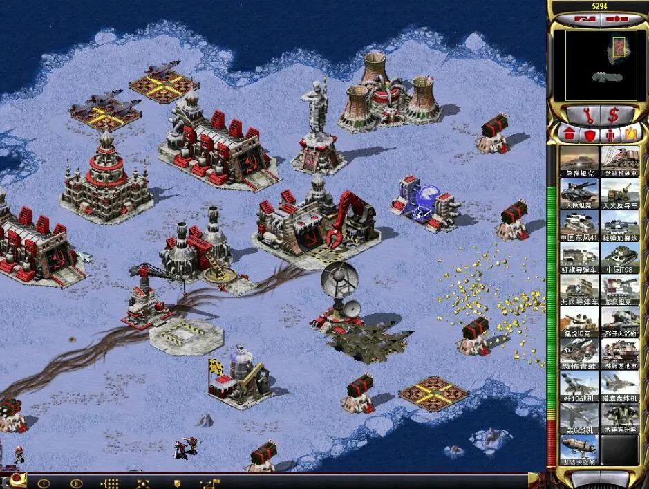 Classic real-time strategy game "Red Alert" shortcut keys - iNEWS