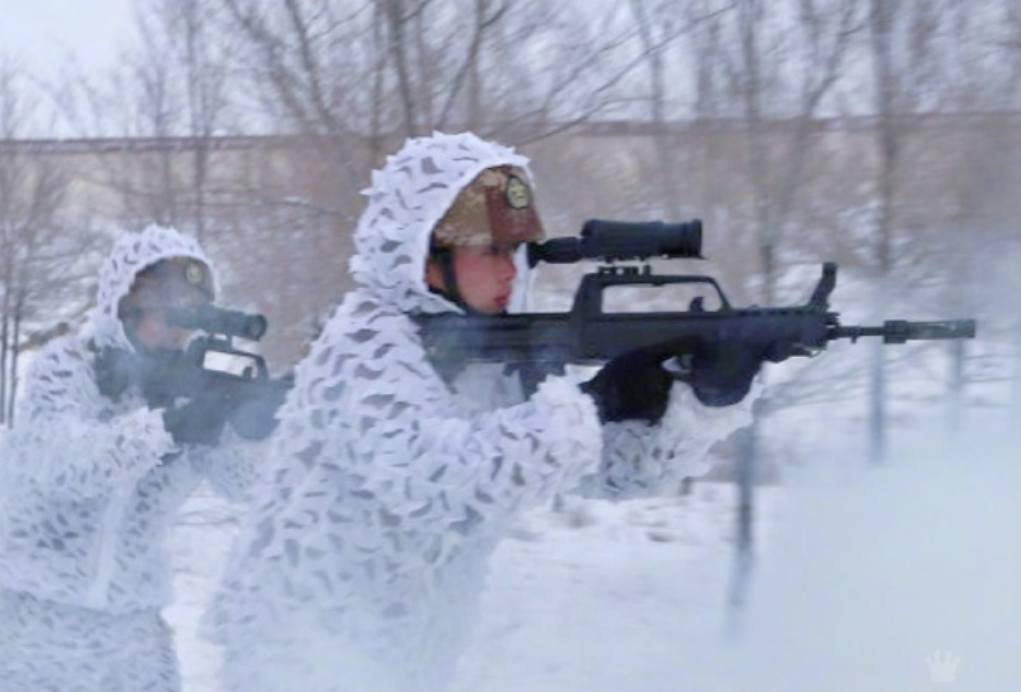 The 95 rifle was installed with black technology for the first time ...