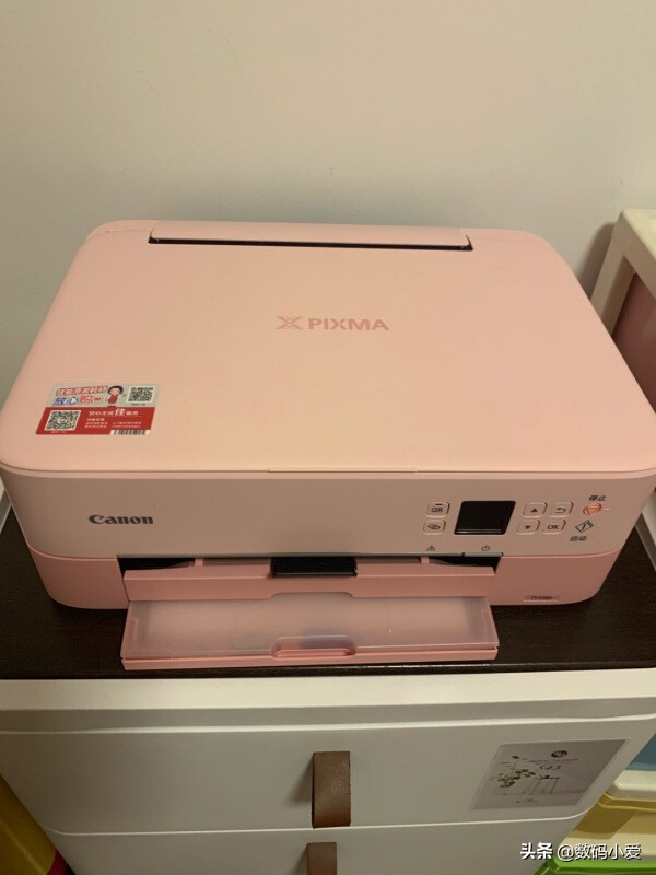 你見過這麼甜的打印機嗎？馬卡龍粉色系的佳能TS5380 - 資訊咖