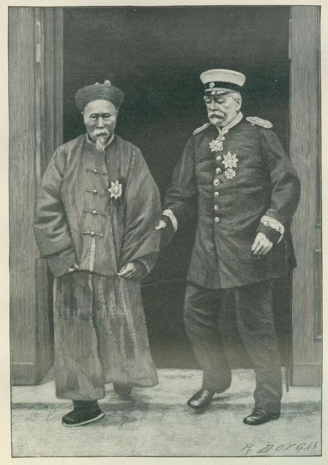 Li Hongzhang visited Germany and asked Bismarck about a problem in his ...