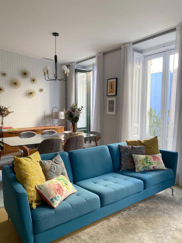 The hostess renovated 69 square meters by herself, and the garden and ...