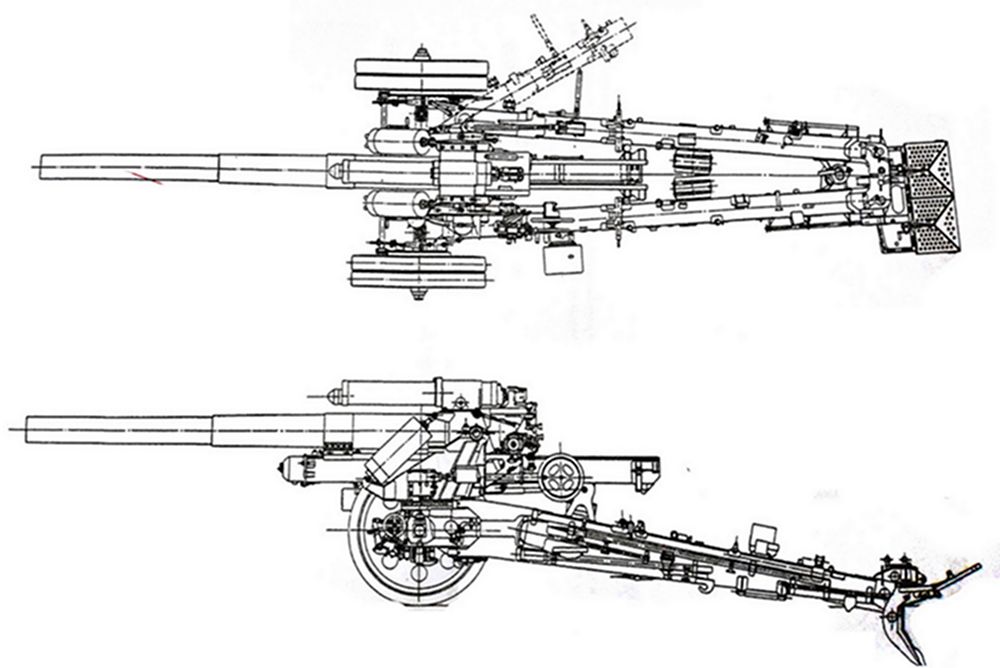 150mm s.FH18 howitzer of German artillery in World War II - iNEWS