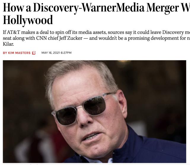 Charles Rowan believes that WarnerMedia's merger plan may make ...