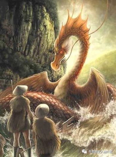 The true dragon in Chinese tradition and the ancestor of the dragon ...
