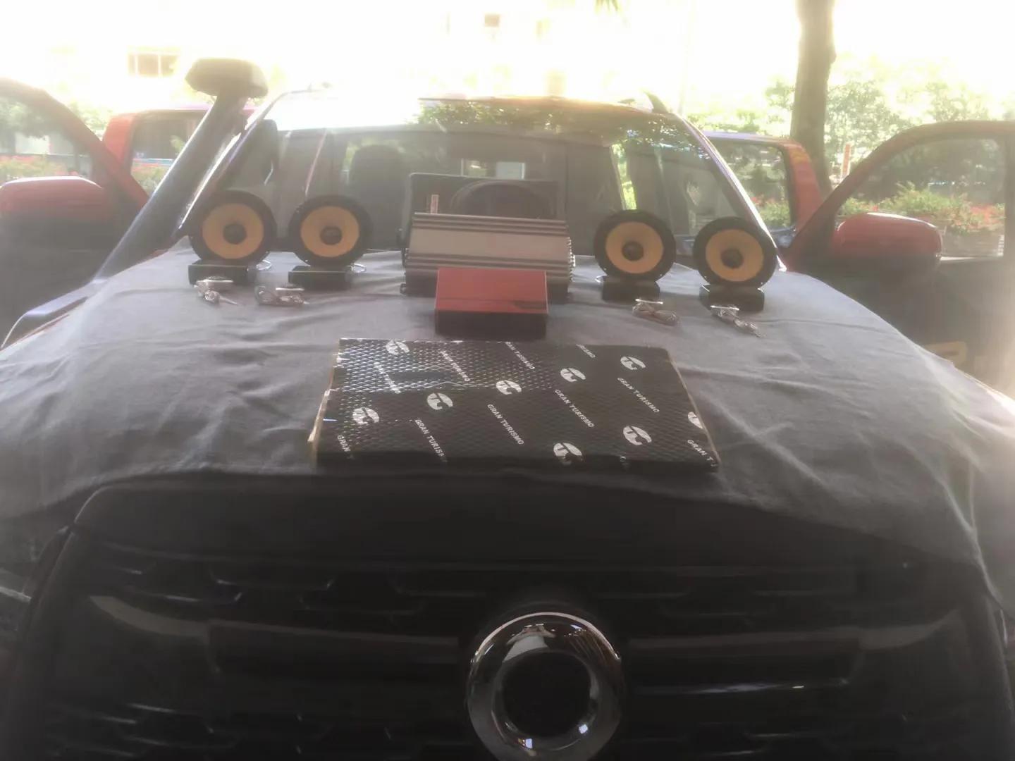 Great Wall Cannon upgrades golden acoustic car audio, front and rear ...