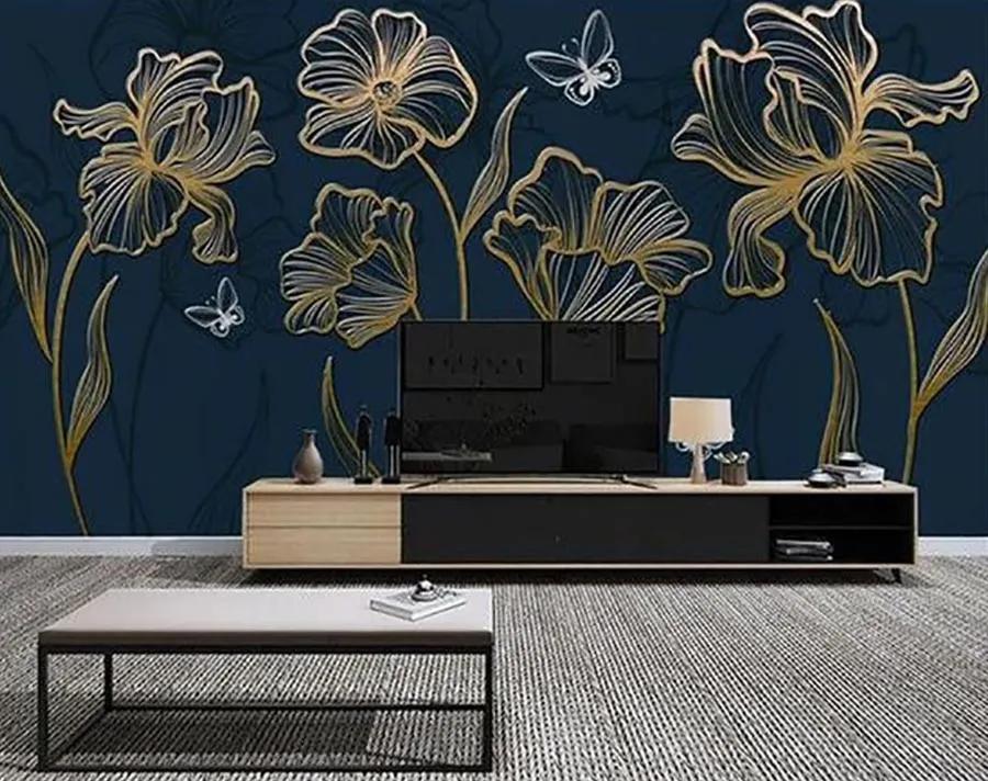 30 TV background wall designs, any one can make the living room 10 ...