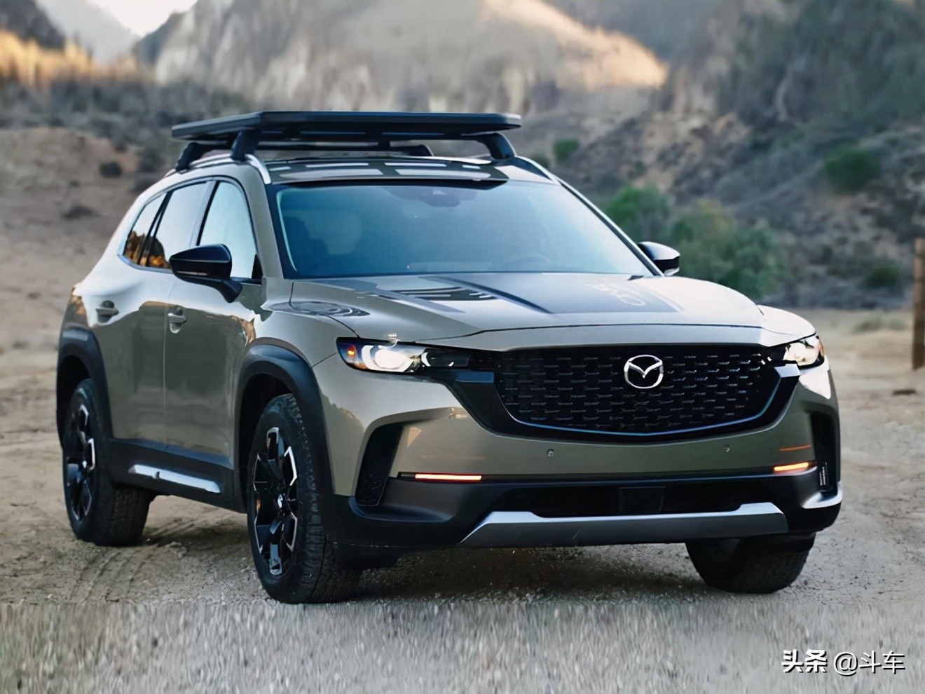 Technical house Mazda zoomed in, the new CX-50 official map released ...