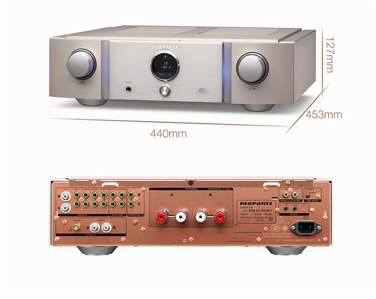 Standing on the basis of the flagship combination: Marantz SACD player ...